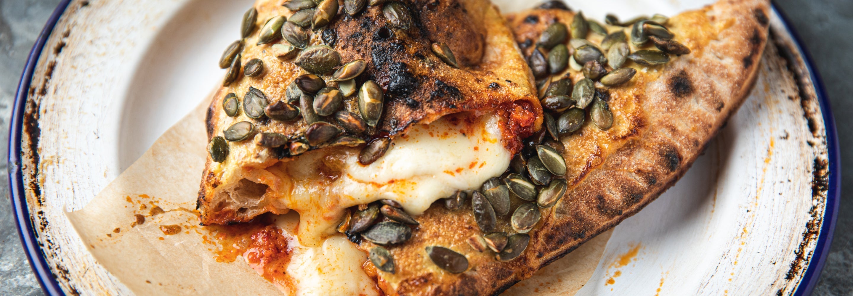 Pumpkin & Nduja Calzone Recipe | Gozney – Gozney